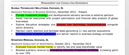 Consulting Resume Sample & Writing Tips | Resume Companion