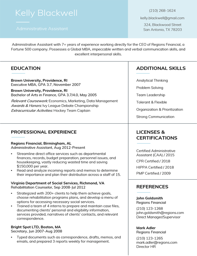 Professional Resume Templates Free Microsoft Word Download RC
