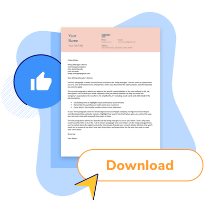 Cover Letter Builder | Personalized Templates | Done in 15 Minutes